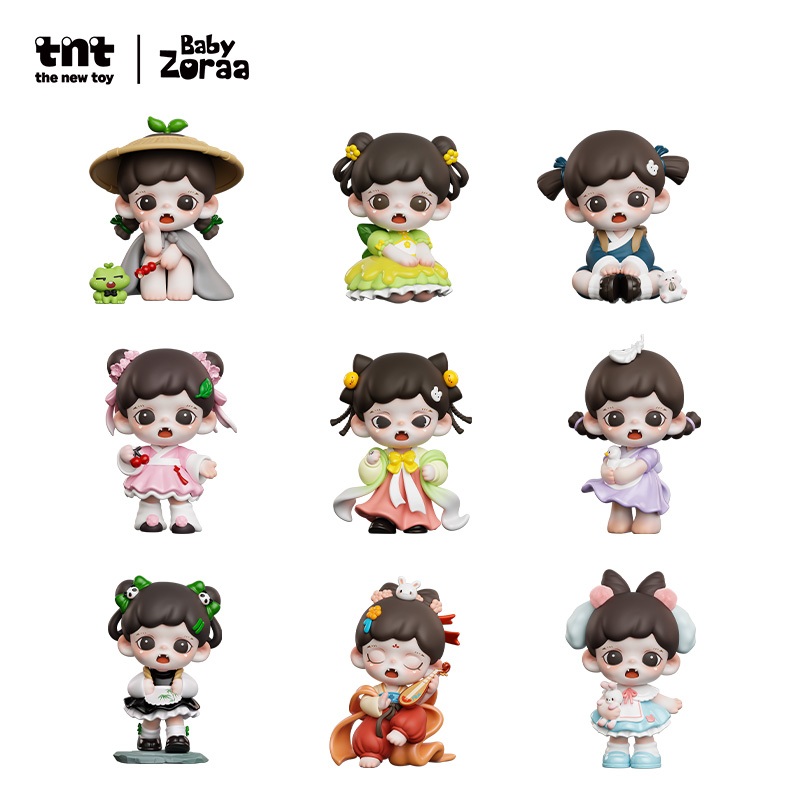 TNTSPACE Zora Poems of Ling Long Series Figure Blind Box (ทั้งชุด ...