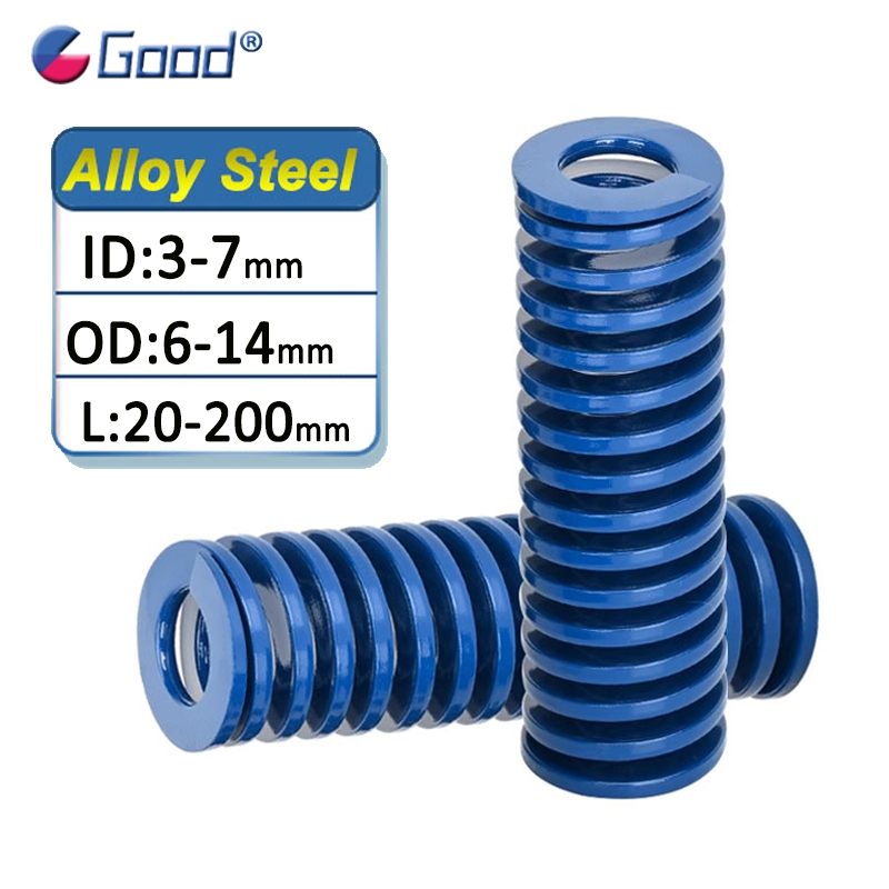 Light load Die Mold Spring Alloy Steel Blue Compression Springs TL ...