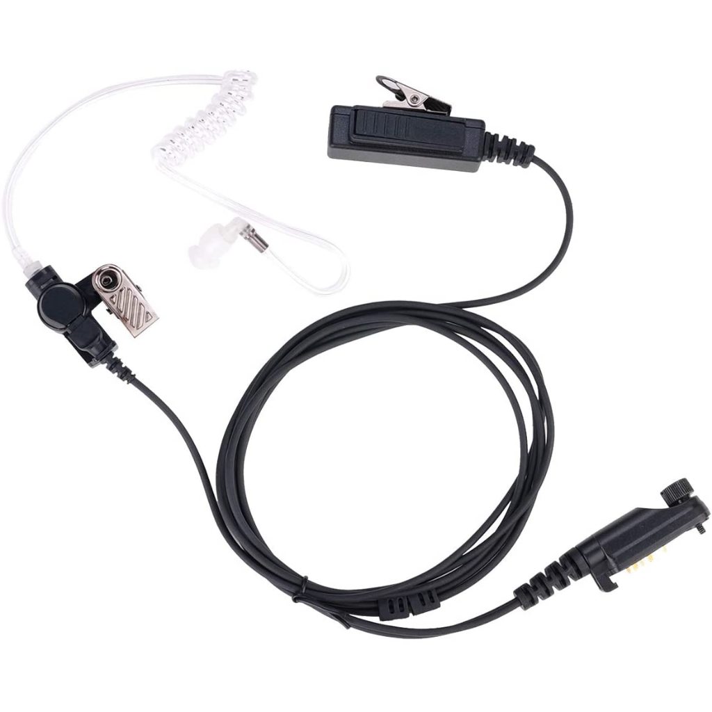 PD682 ชุดหูฟังหูฟังเข้ากันได้กับวิทยุ Hytera PD600 PD602 PD662 PD680 ...
