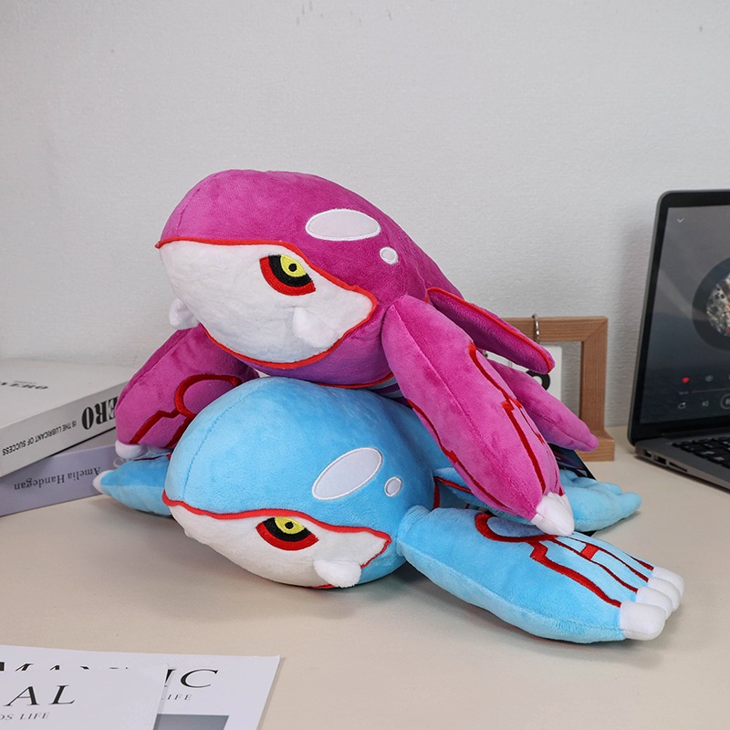 37 ซม.Pokemon อะนิเมะรูปเงา Kyogre ของเล่นตุ๊กตา Ocean Overlord โบราณ ...