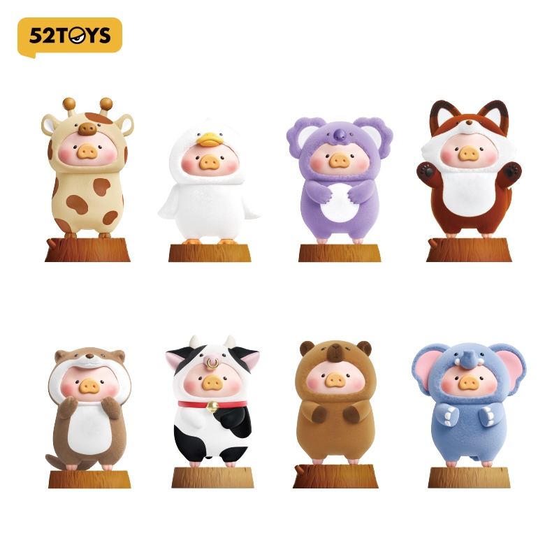 52TOYS LuLu the Piggy - Animal Party Series Blind Box Figure Toy（Whole ...
