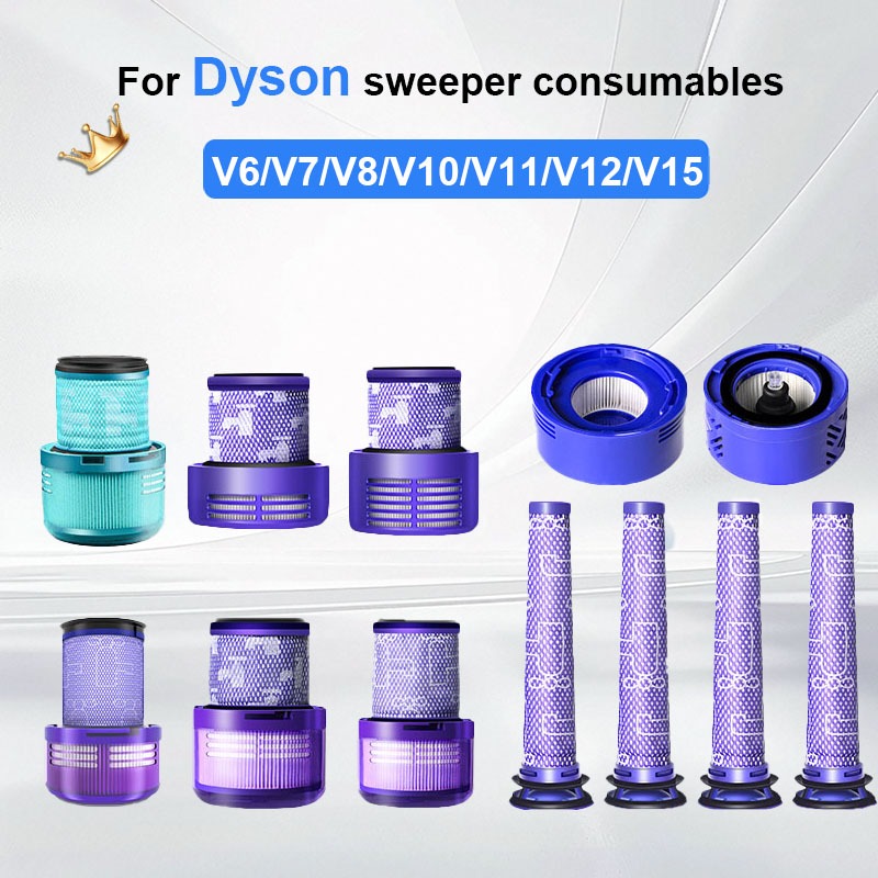 สําหรับ Dyson V7/V8/V6/V10slim/V11/V12 /V15 hoover ตลับหมึกด้านหน้า ...