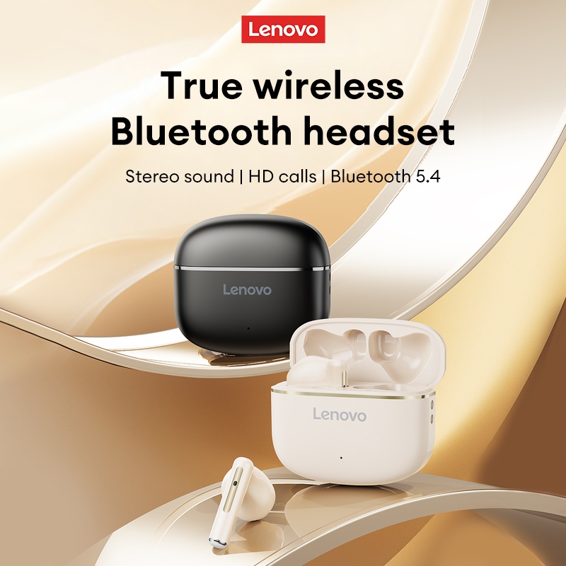 Lenovo EA160 หูฟังบลูทูธคุณภาพเสียงไฮไฟเกมโทร HD หูฟัง Latency ต่ําบลูทูธ 5.4 | Shopee Thailand