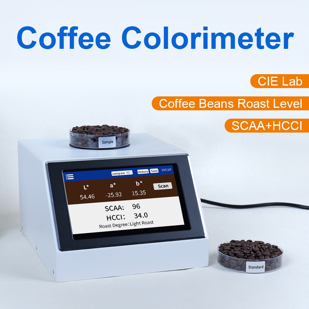 Linshang LS177C เครื่องวัดสีกาแฟ Agtron Meter SCAA Roast องศา Coffee ...