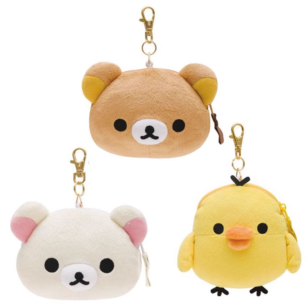 Rilakkuma Korilakkuma Kiriroitori Plush Card Holder Case Stand Cover ...