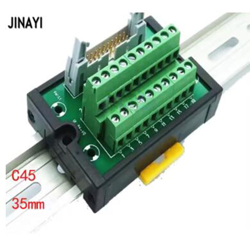 1 ชิ้น IDC 64 60 50 40 34 26 20 16 10 พินชาย Terminal Block Breakout ...