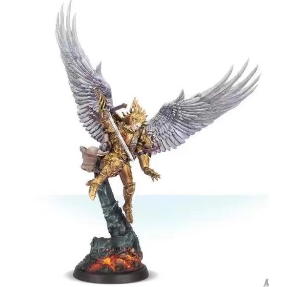 25293 โมเดลเรซิ่น สีขาว รุ่น H551 Saint Geresi Saint Blood Angel Needs ...