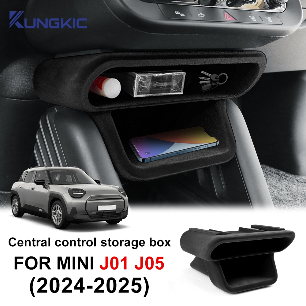 รถ Central Control กล่องเก็บ Trim สําหรับ MINI Cooper J01 ACEMAN J05 ...