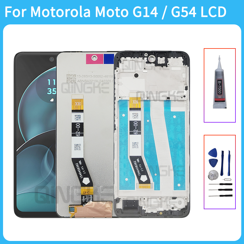 สําหรับ Motorola Moto G14 G54 LCD PAYF0010IN จอแสดงผล Touch Panel ...