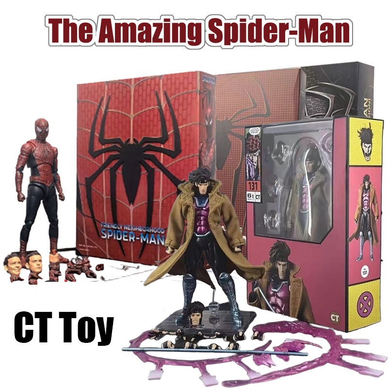 CT ของเล่น Mafex Gambit ตุ๊กตา Spider Man 2099 คอลเลกชัน The Amazing ...