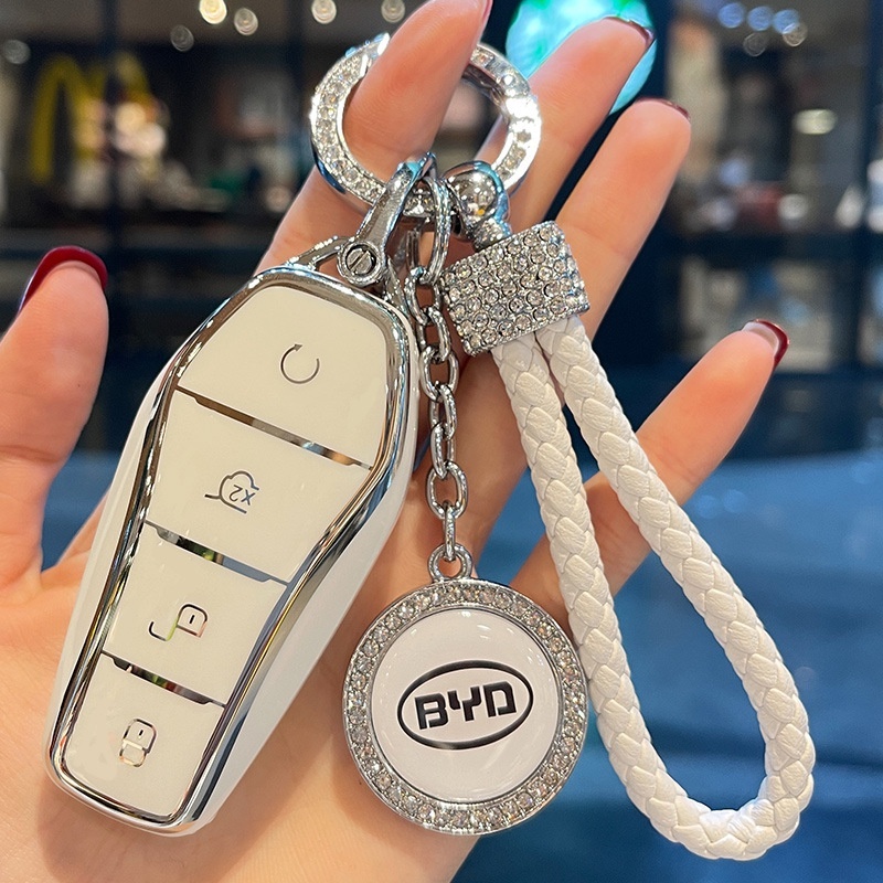 Byd Key Case Byd Atto3 Dolphin E2 Shark Key Case Atto3 พวงกุญแจน่ารัก ...