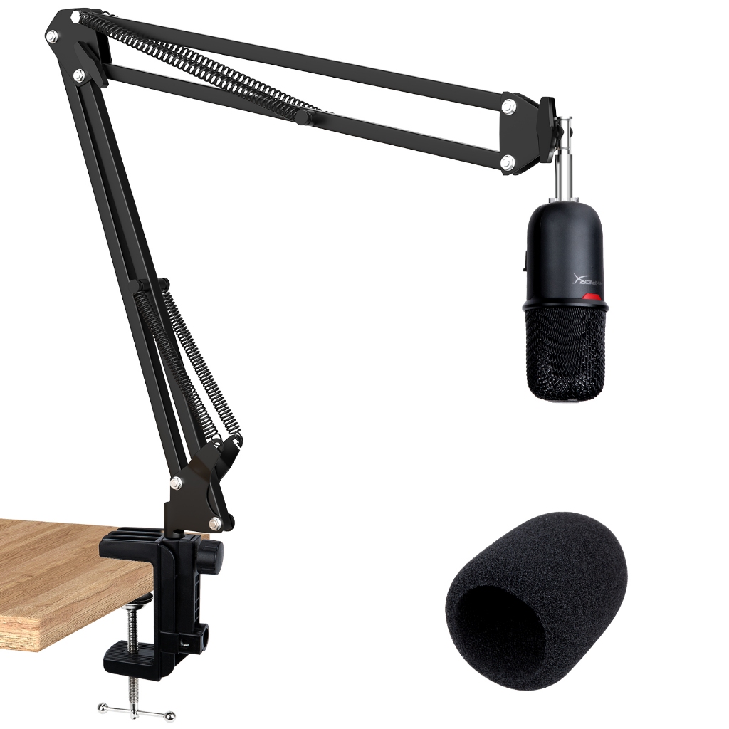 HyperX SoloCast Boom Arm - แขนไมค์เข้ากันได้กับ Hyper x SoloCast, แขน ...