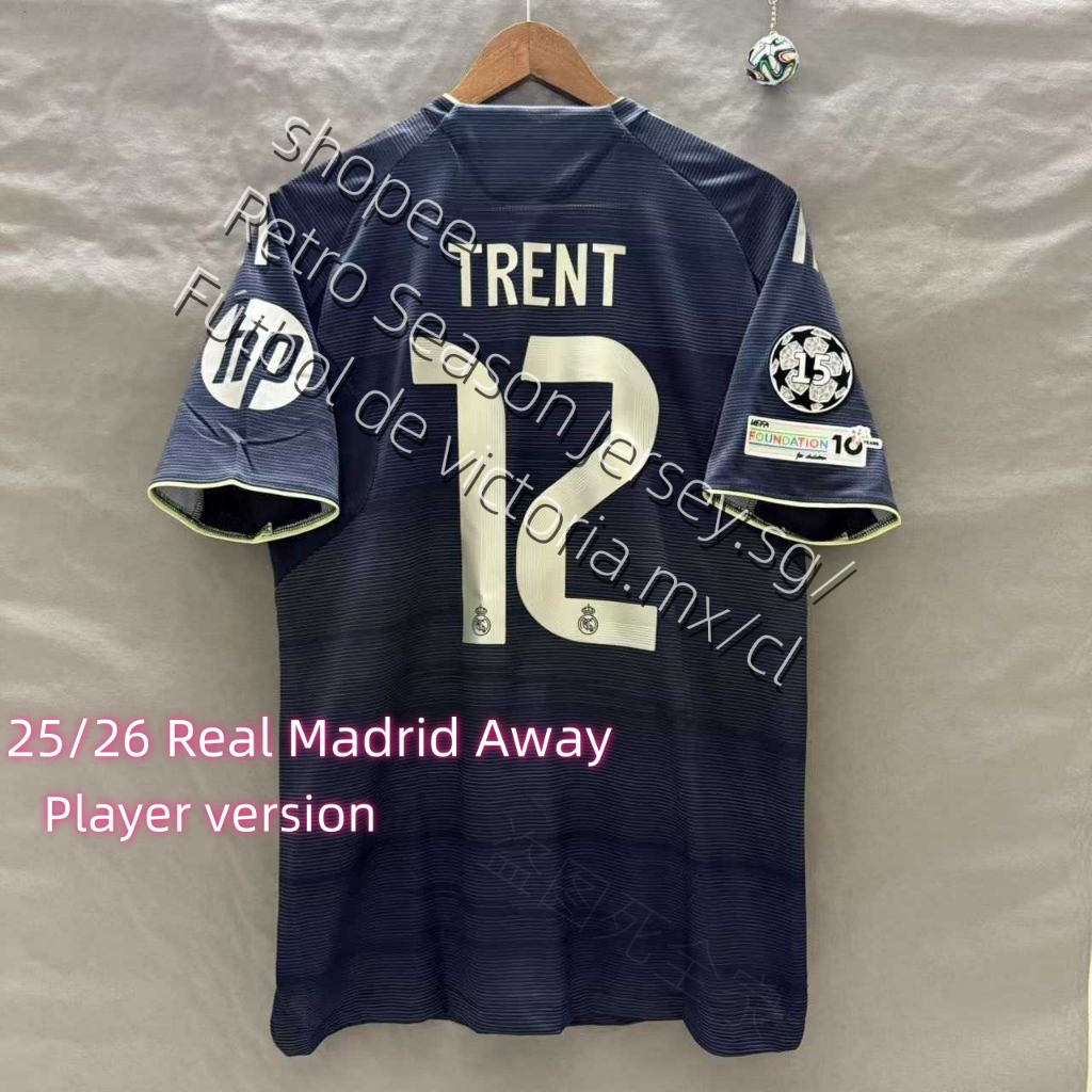 เสื้อฟุตบอลคุณภาพสูง Real Madrid Bellingham - Modric - Trent Vini Jr ...