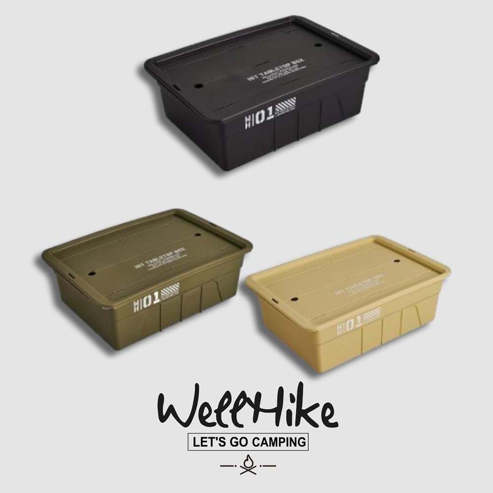 🚚สต็อกพร้อมในกรุงเทพ🚚 Wellhike ถาดชา IGT ความจุขนาดใหญ่ ตะกร้าเก็บของสำหรับการตั้งแคมป์ | Shopee ...