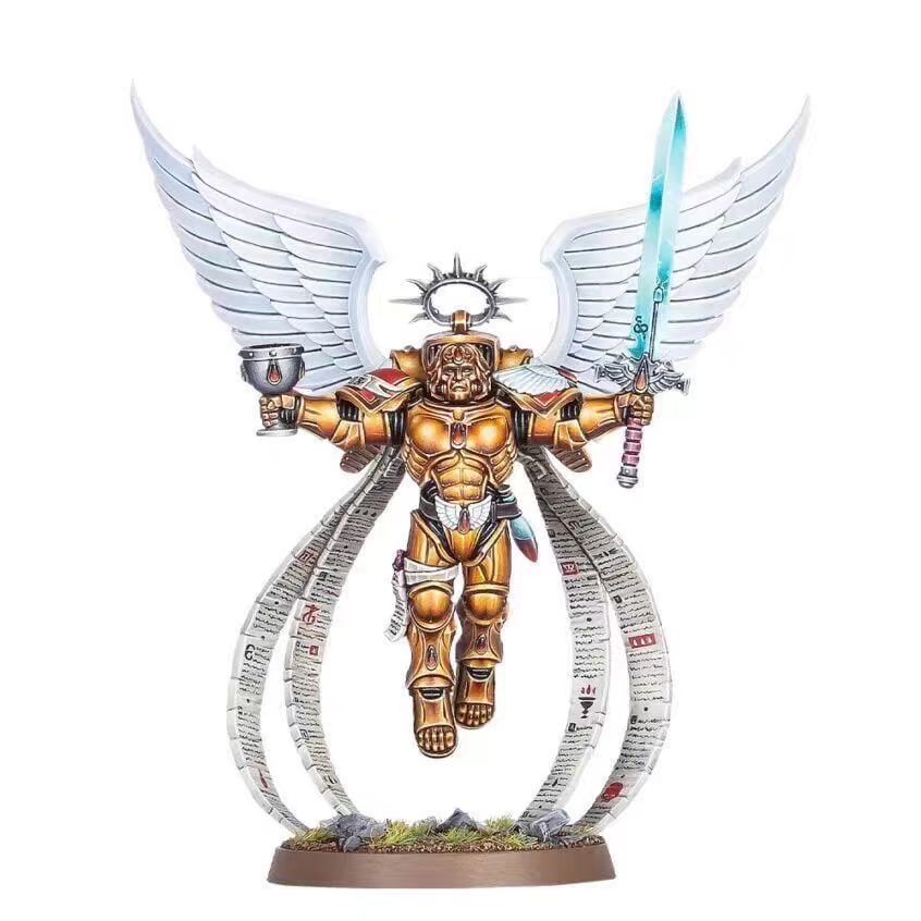 25355 โมเดลเรซิ่น สีขาว รุ่น E778 Saint Blood Angel Saint Gilano ...