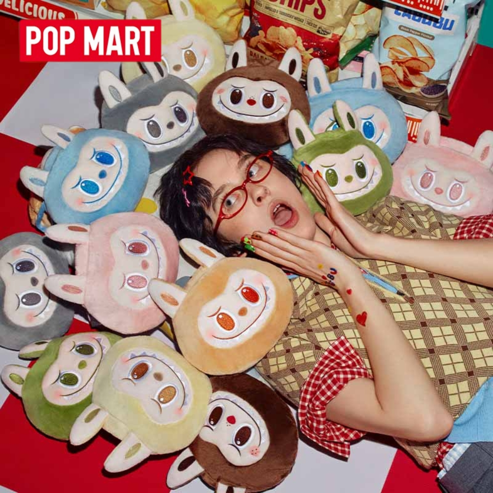 LABUBU จัดเก็บกระเป๋า THE MONSTERS Wacky Mart Series-Fish Seed Lucky ...