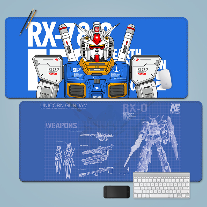 แผ่นรองเมาส์ขนาดใหญ่สุด GUNDAM/RX-78-2 Mobile Warrior Gundam ...