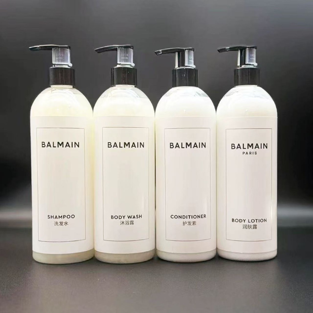 Grand Hyatt Hotels BALMAIN Hotel Balman Line แชมพู ครีมนวดผม Body Wash ...