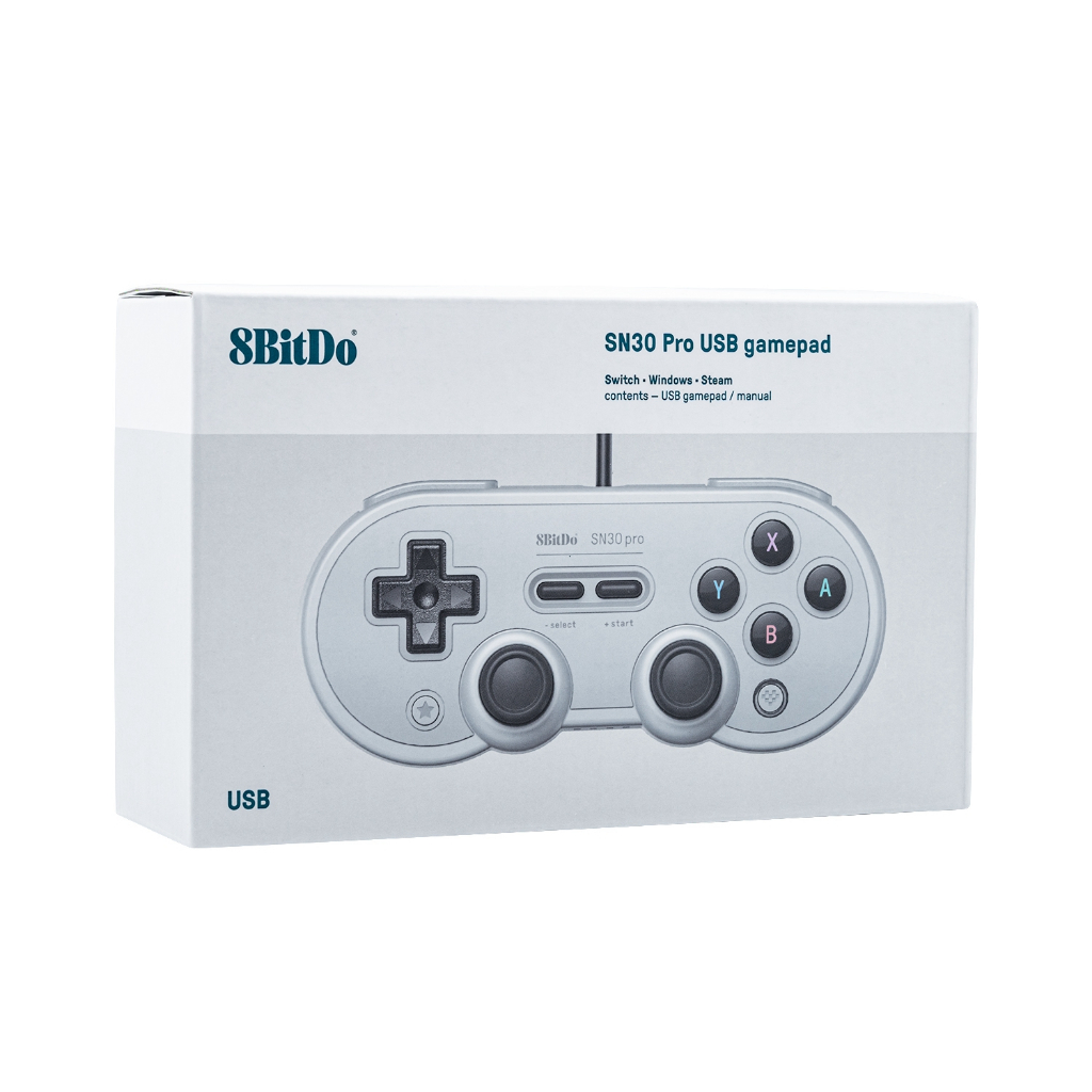 8Bitdo SN30 Pro USB Gamepad สําหรับ Nintendo Switch/Windows/Raspberry Pi (รุ่นสีเทา) | Shopee ...