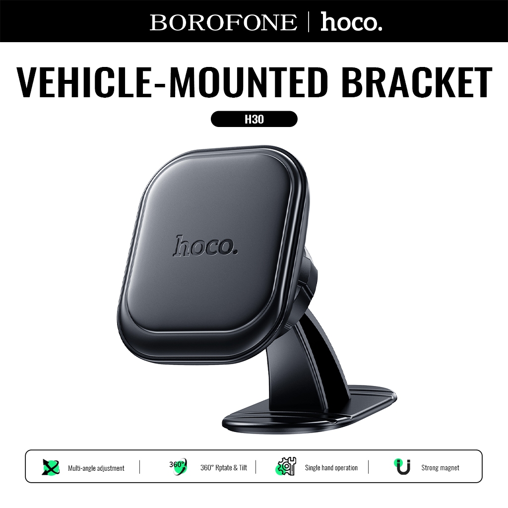 Hoco. H30 ที่ยึดโทรศัพท์ แบบแม่เหล็กสำหรับคอนโซลในรถยนต์ ขาตั้งมือถือ ...