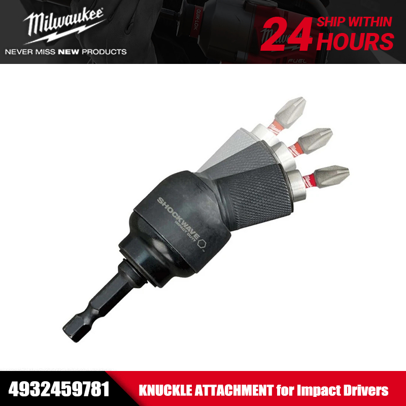 Milwaukee 4932459781 11 ชิ้น Shockwave Knuckle Offset สิ่งที่แนบมา ...
