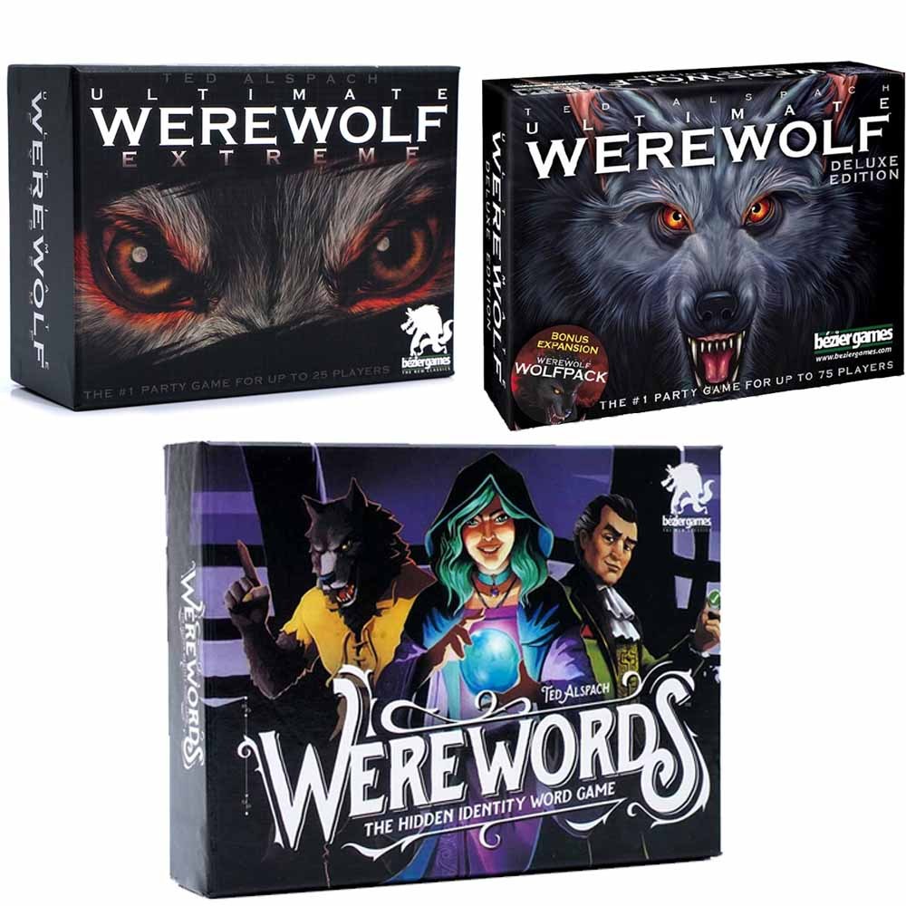 Werewords Werewolf ULTIMATE ExtremeBoard Game, Fun for Families ...