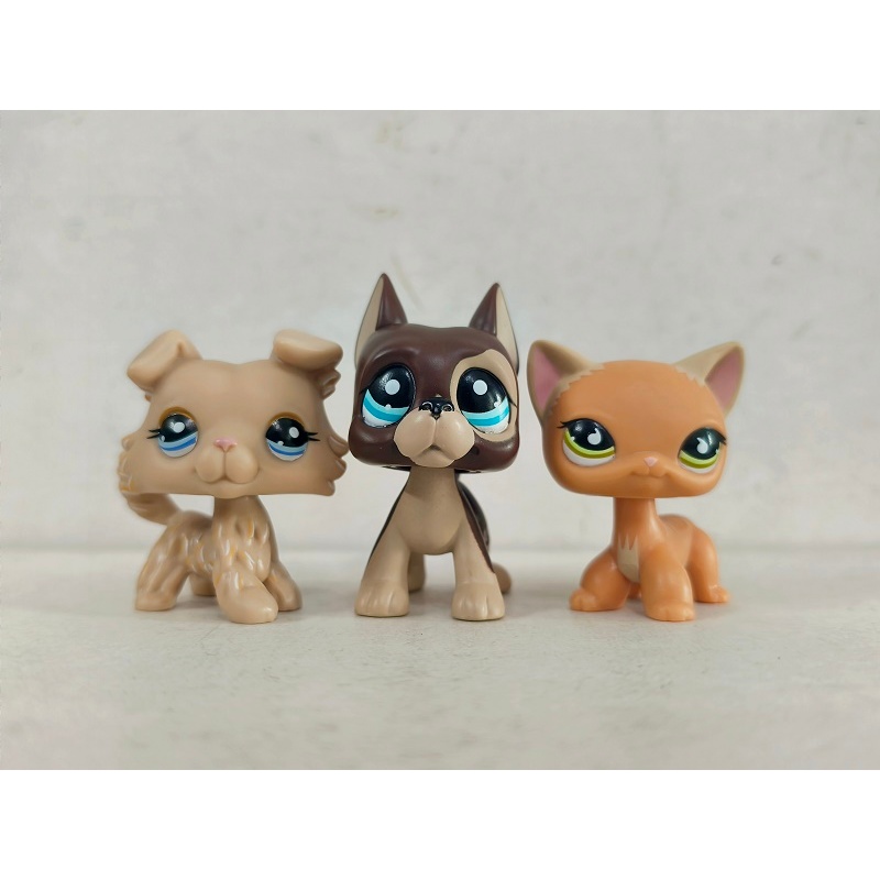 3 ชิ้น/ล็อต LPS รูปแมวสุนัข #1194#817 Littlest Pet Shop ของเล่นเด็ก ...