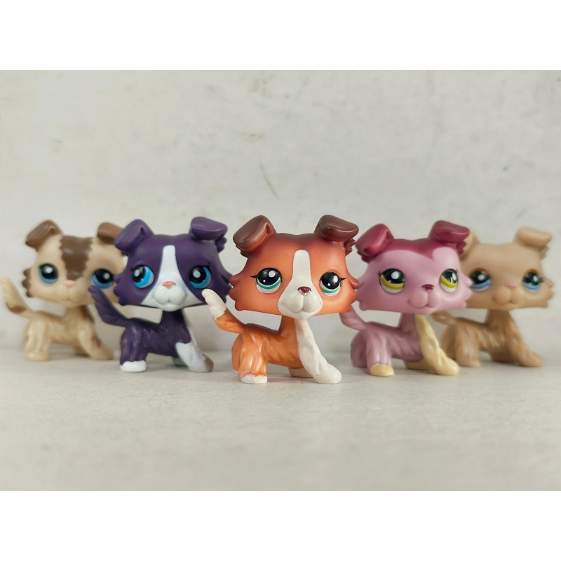 5 ชิ้น/ล็อต LPS รูป Collie Dog #2210#1676 Littlest Pet Shop ของเล่นเด็ก | Shopee Thailand