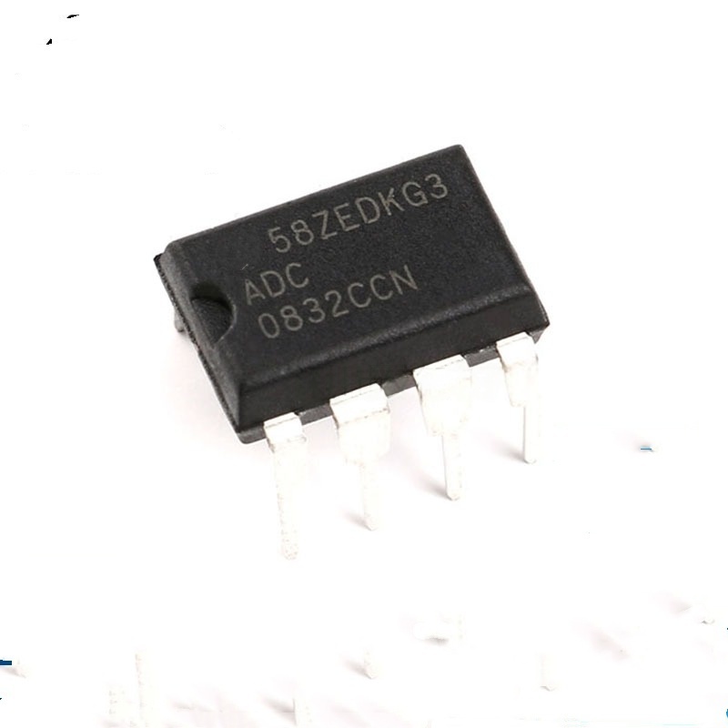 In-Line ADC0832CCN ตัวแปลงอะนาล็อก 8 หลัก 31KSPS DIP-8 ชิป | Shopee Thailand