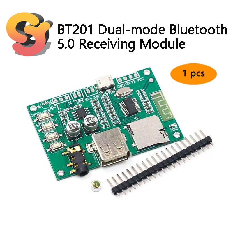 [สต๊อกพร้อม] BT201 Dual Mode 5.0 โมดูลรับสัญญาณบลูทูธ Lossless Audio ...