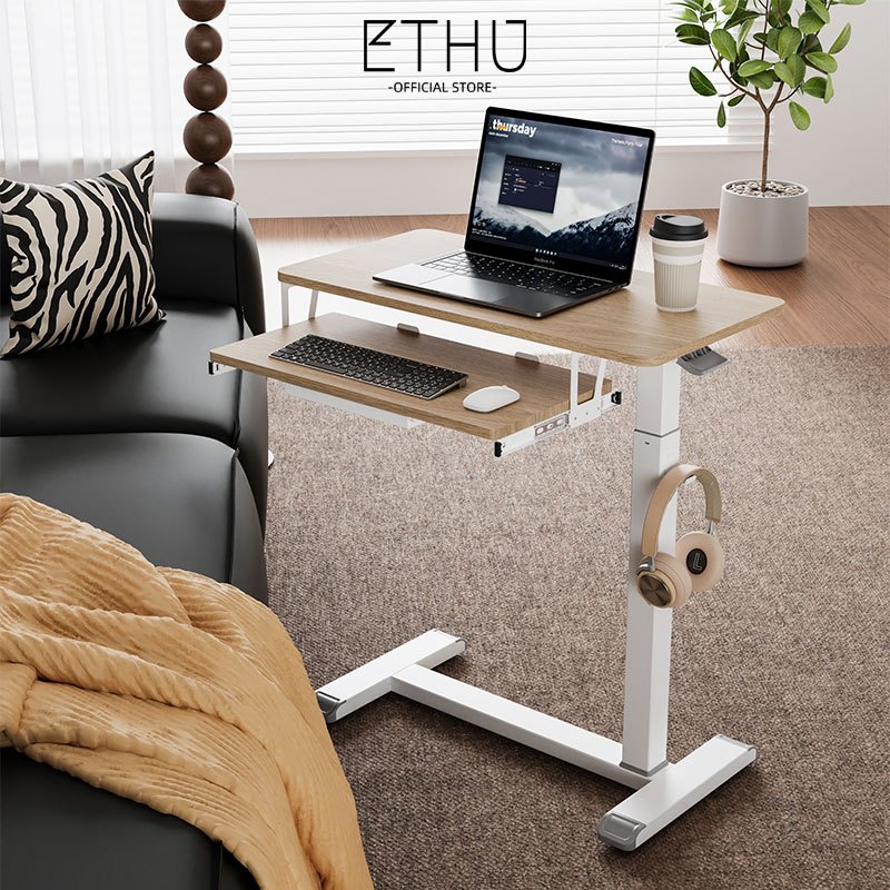 [COD & Ready stock] ETHU Side Table โต๊ะยกเคลื่อนที่ 77*40cm โต๊ะข้าง ...