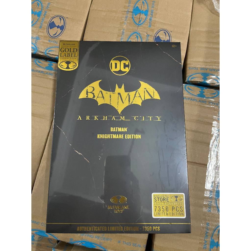 [มีในสต็อก]ของเล่น McFarlane BATMAN (ARKHAM CITY)(KNIGHTMARE)(GOLD ...