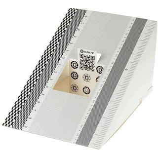 DSLRKIT Lens Focus Calibration Tool Alignment Ruler การ์ดพับ (แพ็ค 2 ...