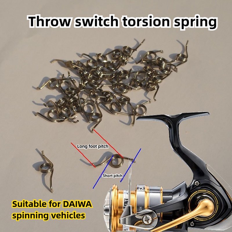 DAIWA Mission Series Fishing Reel Arm Spring - 2PCS สำหรับ Crossfire ...