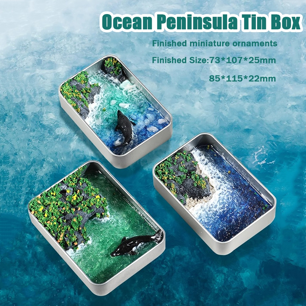 Miniature Marine Landscape รุ่น Peninsula กล่องดีบุก Seascape ชุด ...