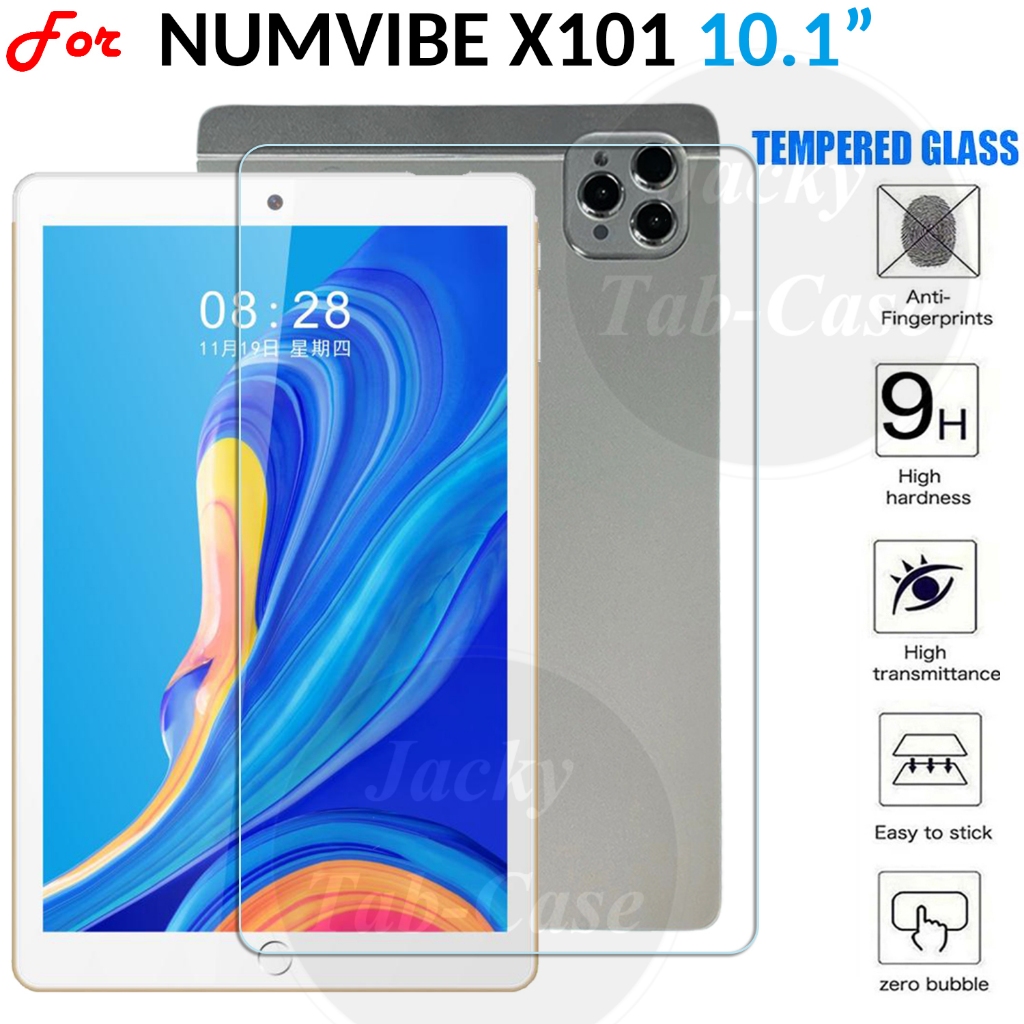 สําหรับ NUMEVIBE X101 10.1 นิ้ว 5G Android 12 กระจกนิรภัยป้องกันรอยขีดข่วน 9H ฟิล์มป้องกันหน้าจอ ...