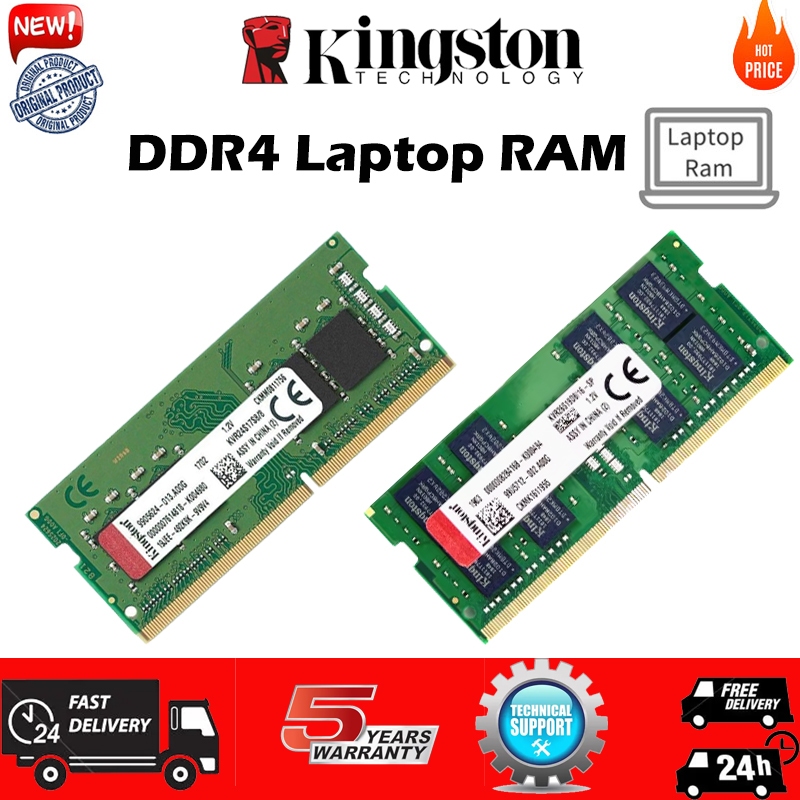 Kingston Memory DDR4 RAM 4G 8G 16GB 2666Mhz 2400Mhz 2133Mhz 3200Mhz ...