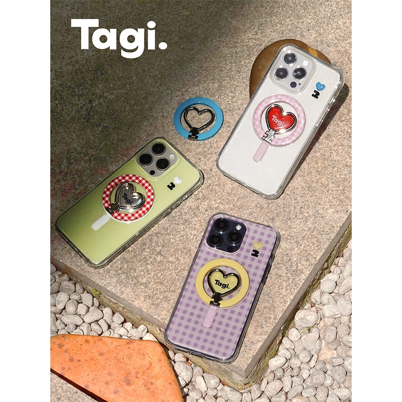 Tagi. เคสโทรศัพท์มือถือ ป้องกันการตกหล่น ขาตั้งเดสก์ท็อปพับได้แบบ ...