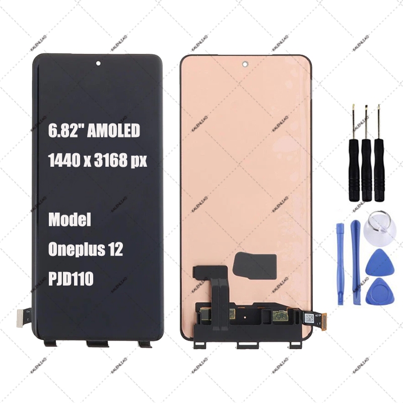 สําหรับ Oneplus 12 12R จอแสดงผล LCD Touch Screen Digitizer Assembly ...