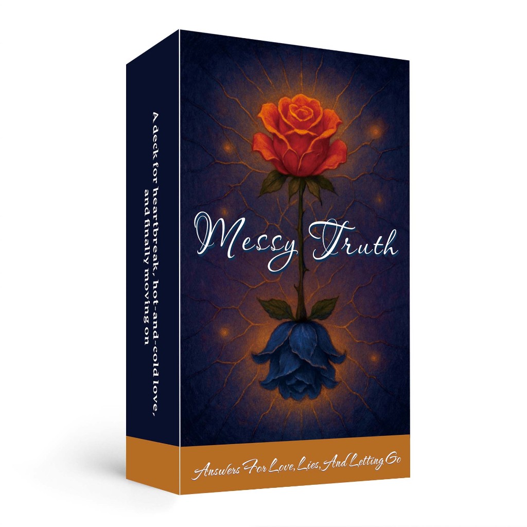 Messy Truth Card 54 Deck, 13x8 Cm Tarot Divination Game สําหรับเด็กอายุ ...