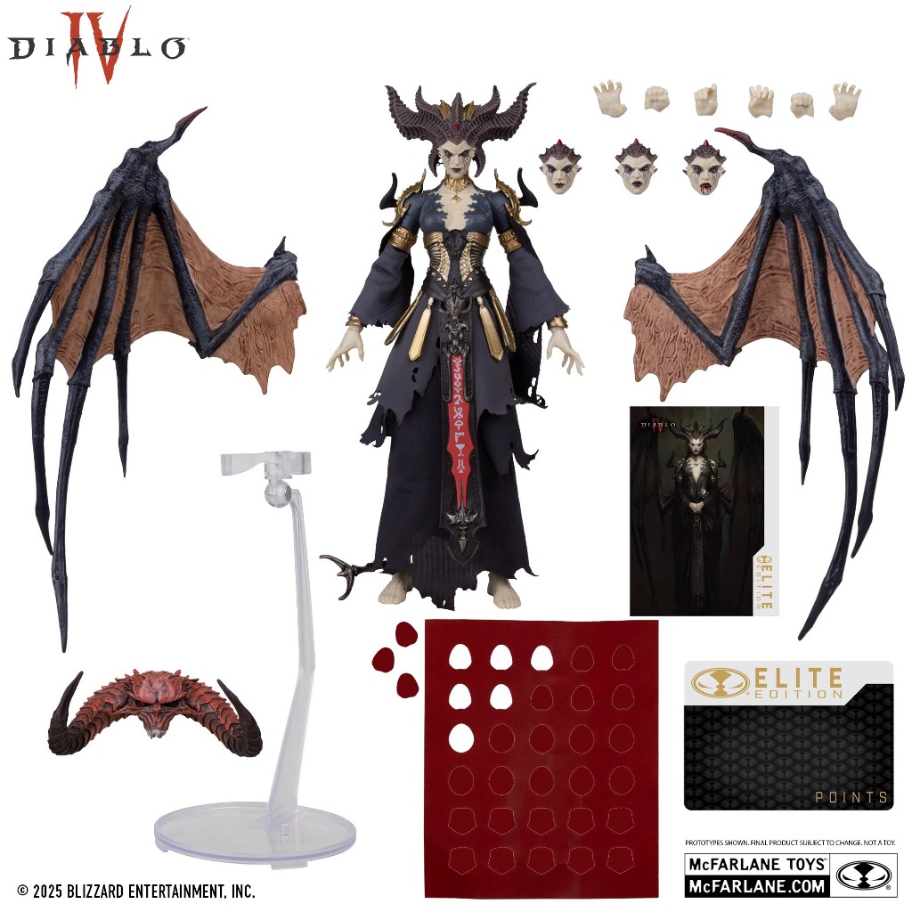 Mcfarlane Diablo 4 Lilith Blood Mother 1/10 Action Figure | Shopee Thailand