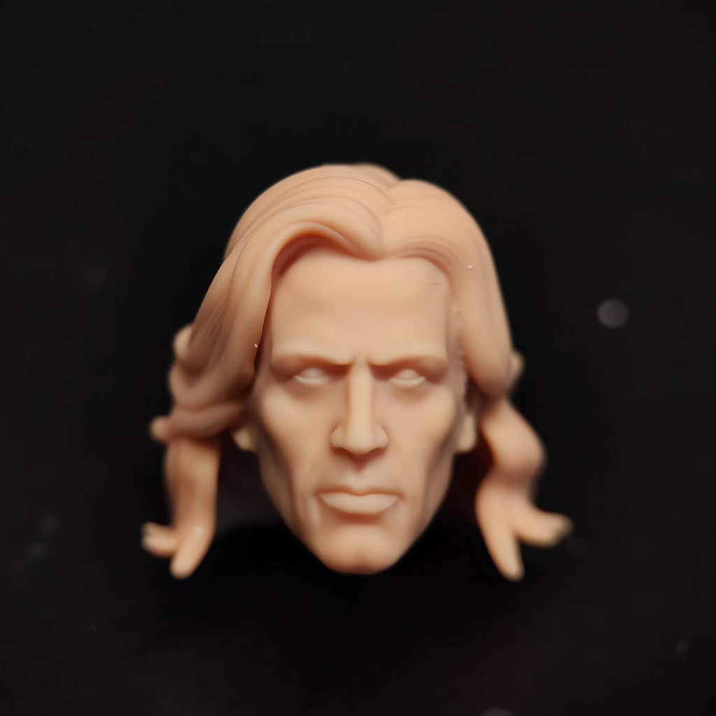 Unpainted 1/12 Scale Nicolas Cage Superman หัวแกะสลักรุ่น Fit สําหรับ 6 ...