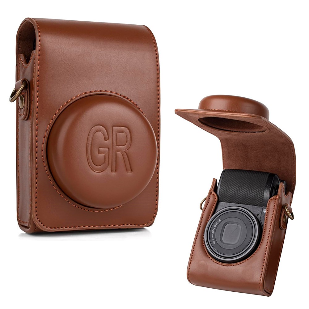 GR3 GR3X GR2 Retro PU กระเป๋ากล้องหนังสําหรับ Ricoh GR II IIIx GRII ...