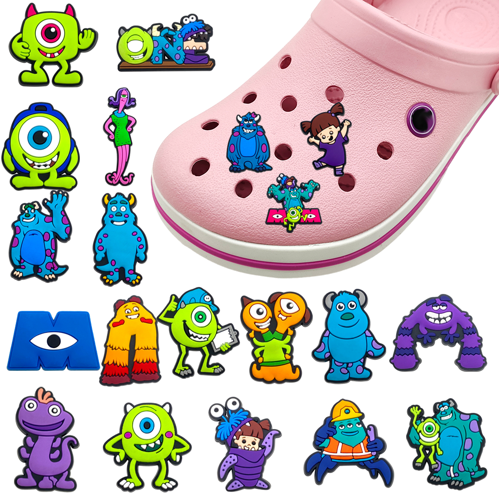 Jibbit 20 ชิ้น ประดับรองเท้า พวงกุญแจ สัตว์เล็ก ลายการ์ตูน สำหรับสายรัด ...
