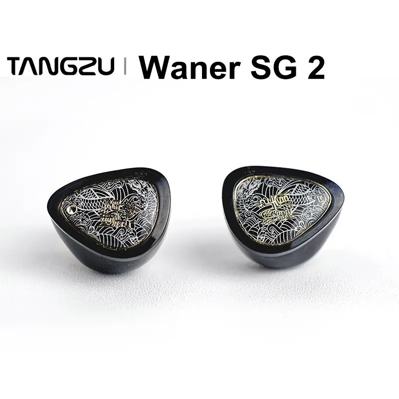 Tangzu Waner 2 10 มม.แบบไดนามิกหูฟังชนิดใส่ในหู IEM MIC โลหะคอมโพสิตได ...