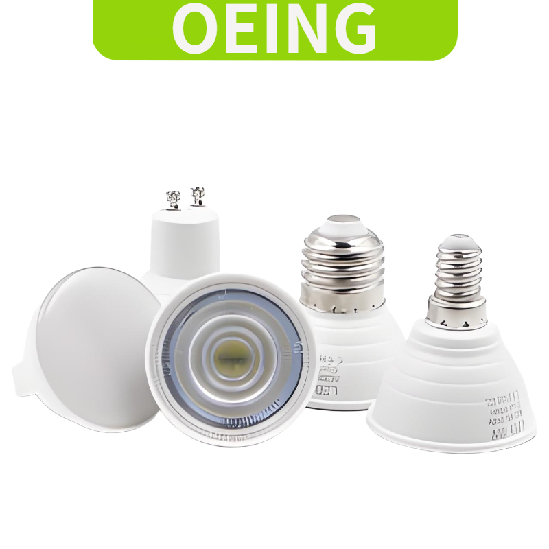 OEING LED COB Spotlight E27 E14 GU10 MR16 6W หลอดไฟ LED 220V 230V 240V อลูมิเนียมคุณภาพสูง Super ...