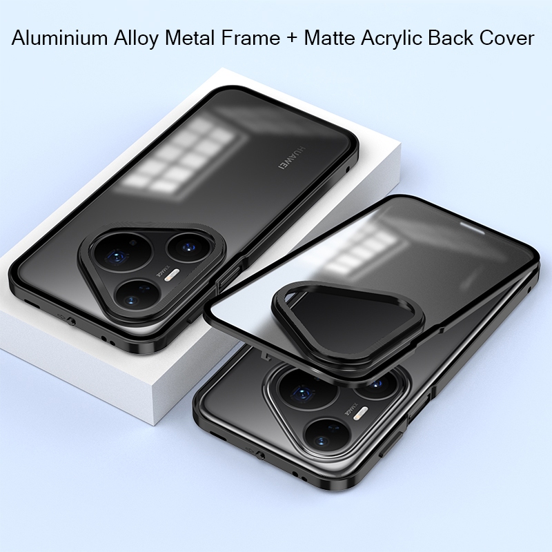 อลูมิเนียมกรอบโลหะกันชนสําหรับ Huawei Pura 80 Ultra P80 Pro Pro + 5G ...
