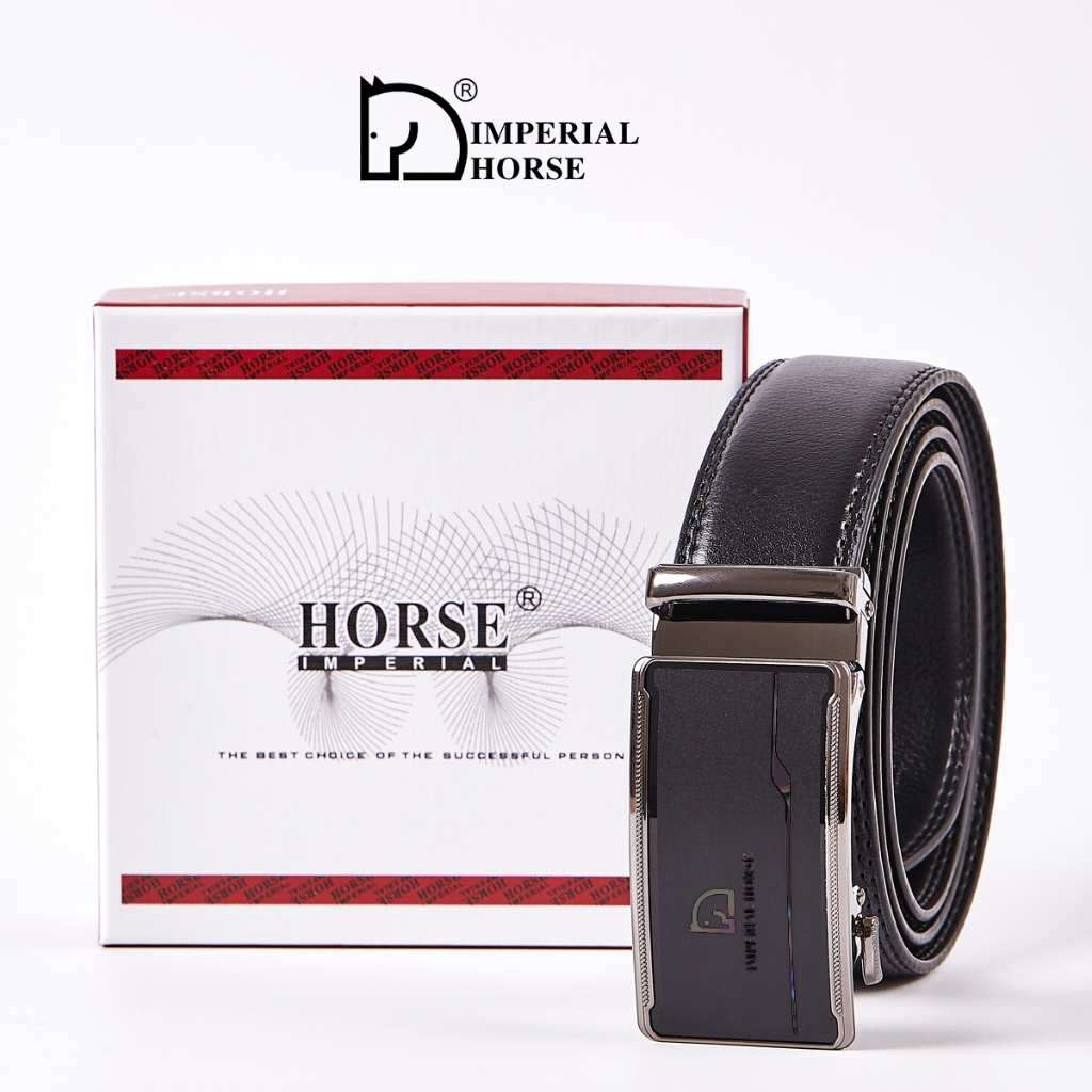 Imperial Horse BL826 เข็มขัดหนังผู้ชายอัตโนมัติพร้อมกล่องของขวัญ ...