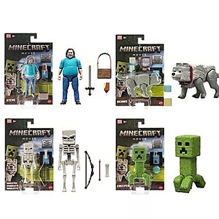 โมเดล Minecraft MC รูปหมาป่า Skeleton Steve Movie Creeper | Shopee Thailand