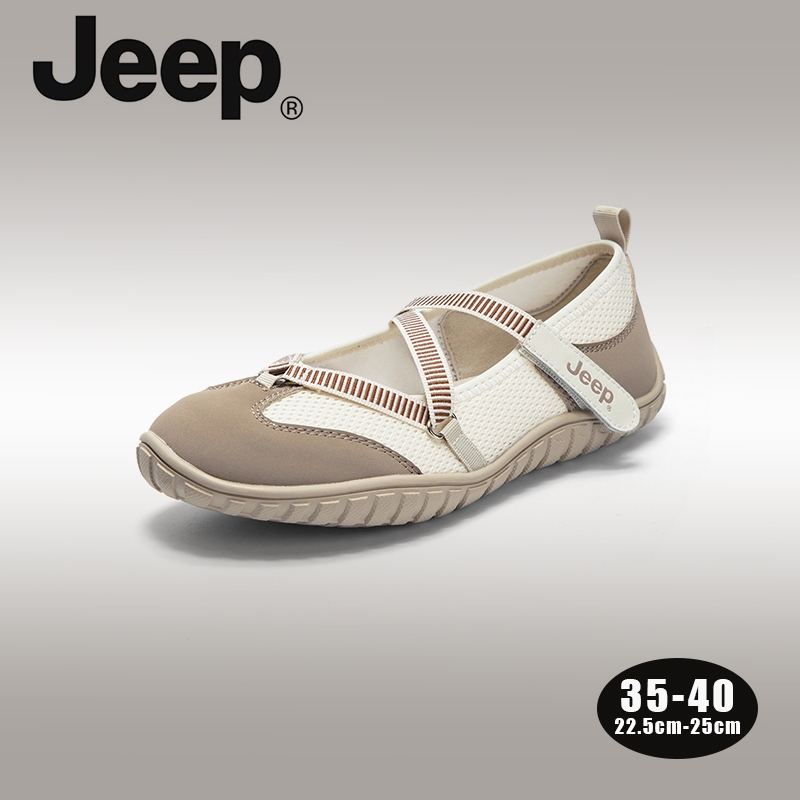 รองเท้า JEEP ผู้หญิง Mary Jane รีโทร รุ่นใหม่ แป้งวิเลโคร่ ตามัน芭蕾舞 รอง ...